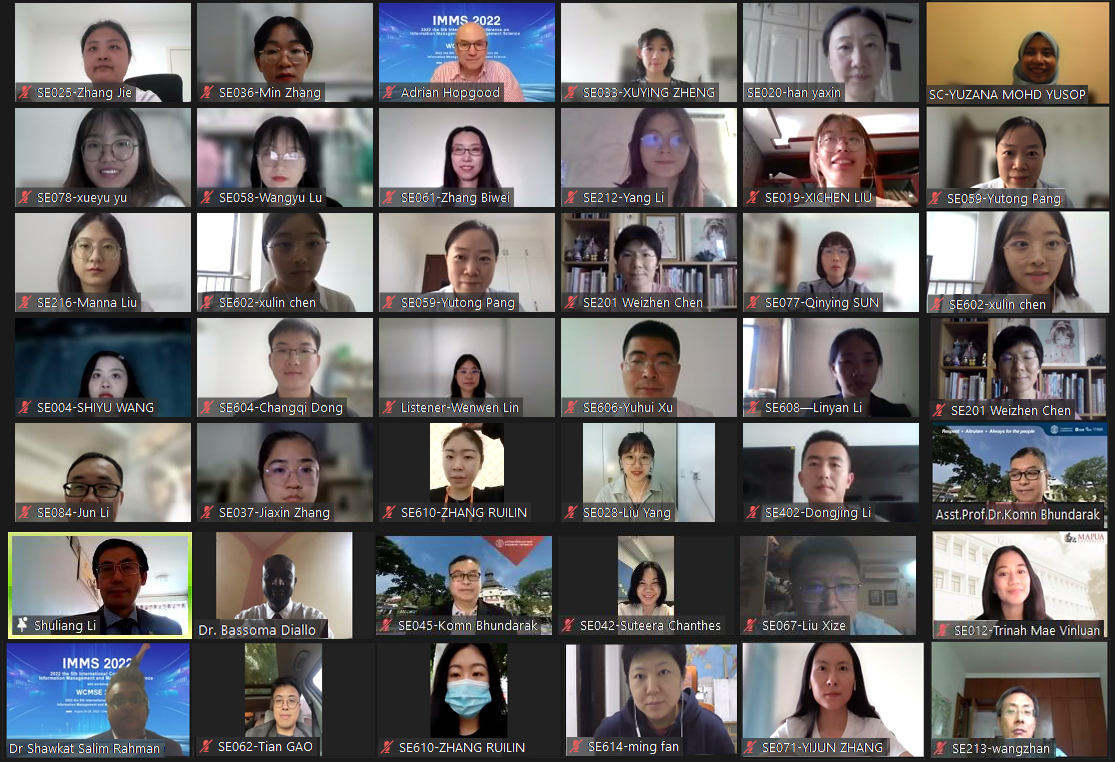 IMMS 2025 - 第八届信息管理与管理科学国际会议